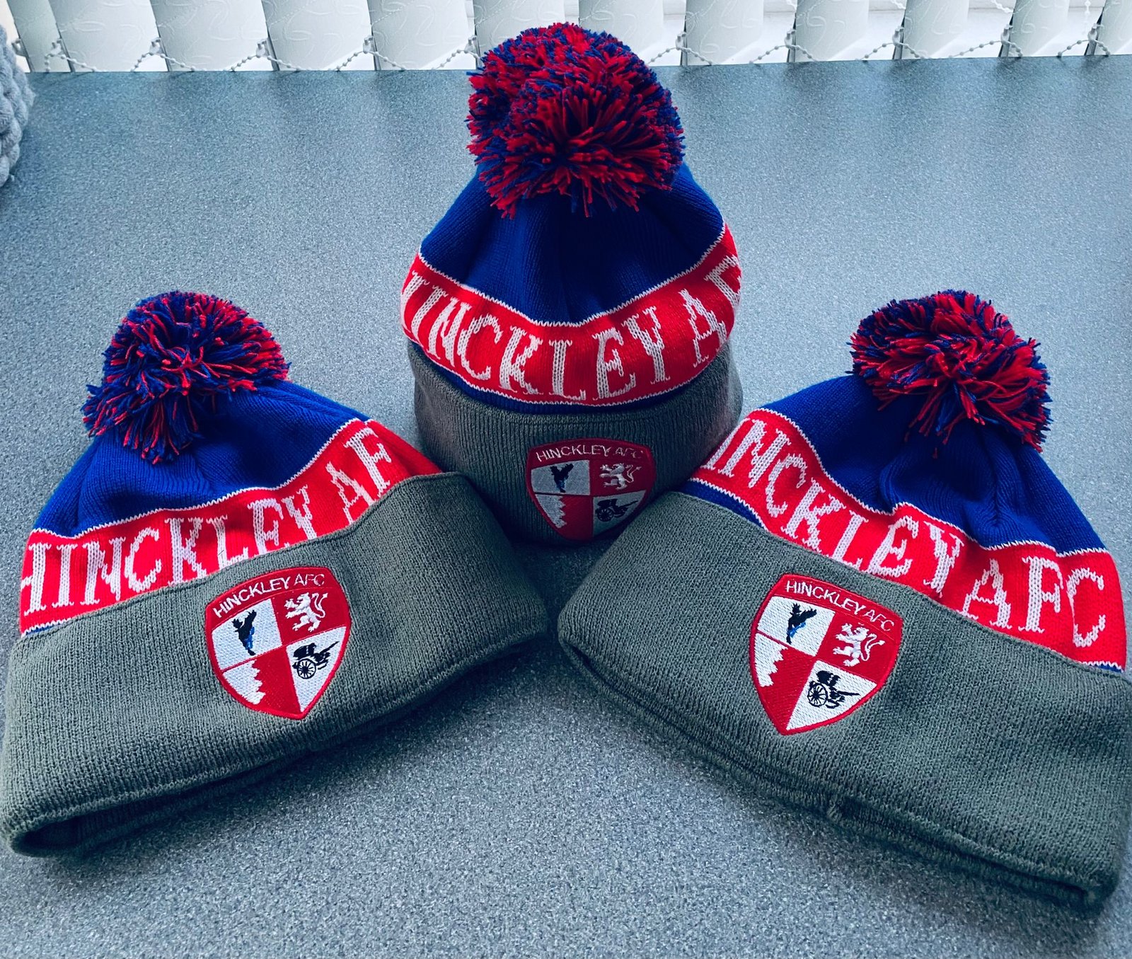New bobble hats back in stock - Hinckley AFC Official