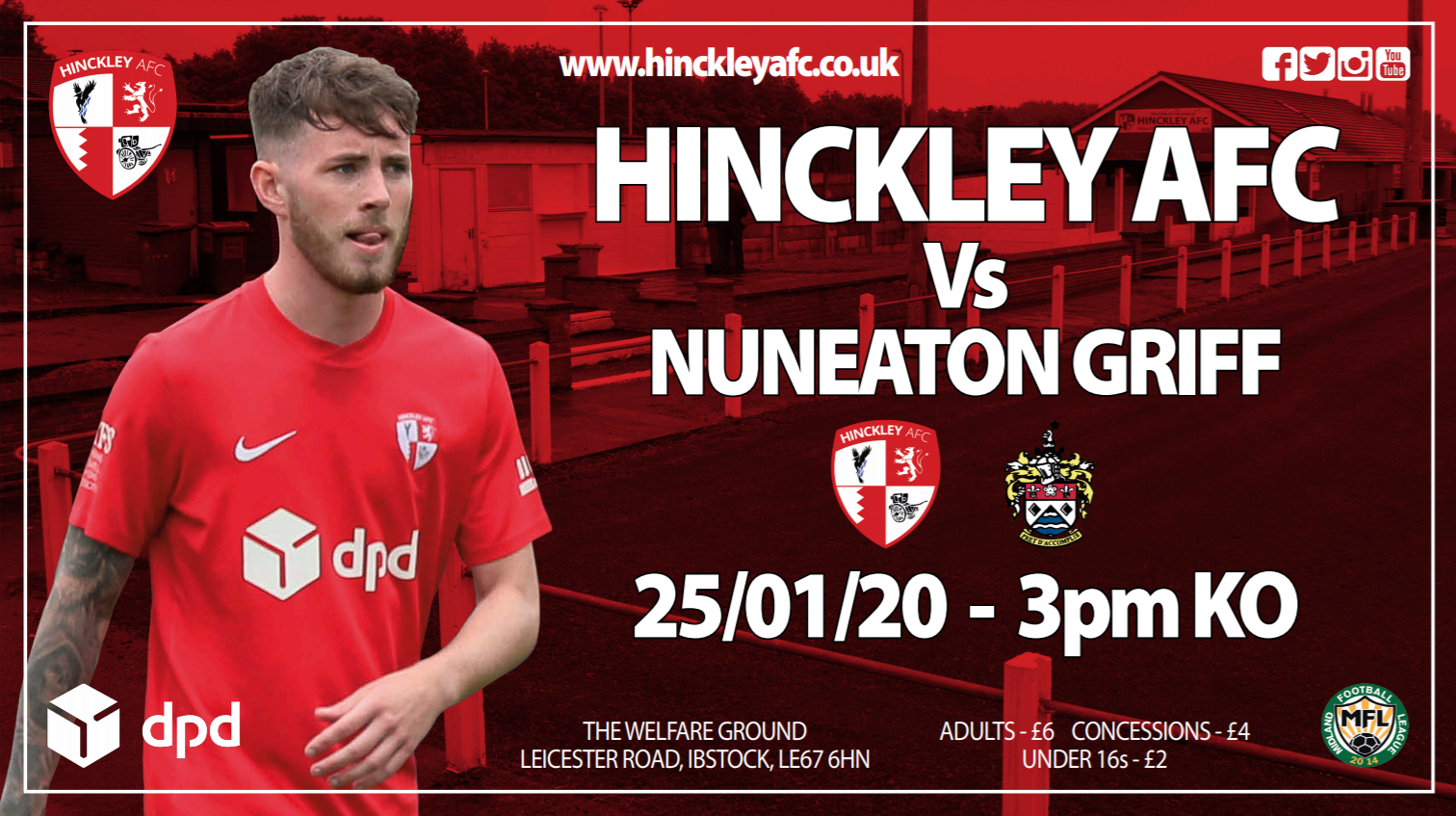 Match Preview: Nuneaton Griff (h) - Hinckley AFC Official