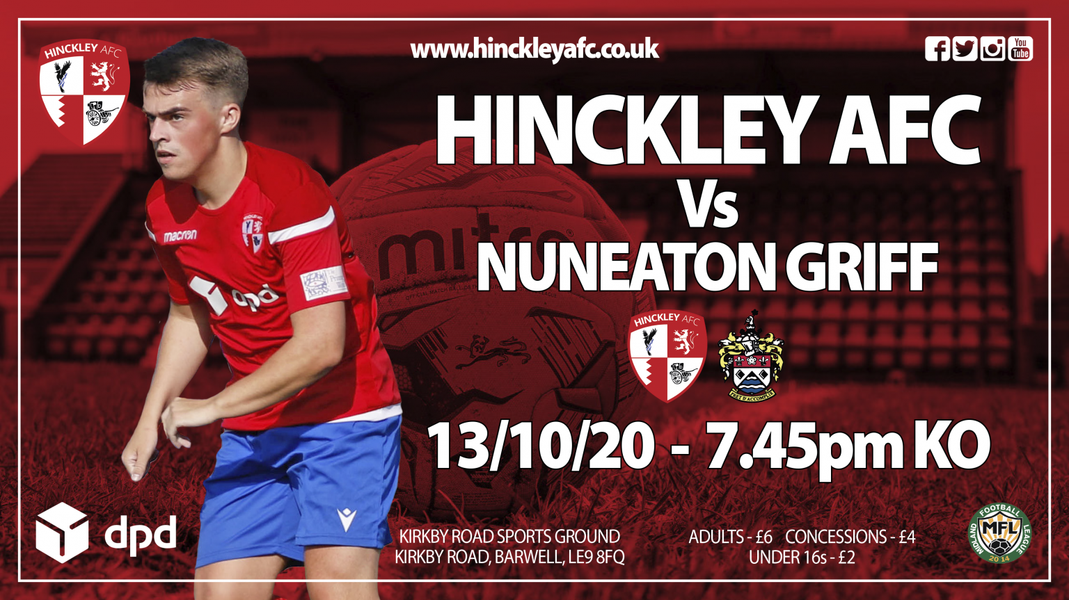 Match Preview: Nuneaton Griff (h) - Hinckley AFC Official