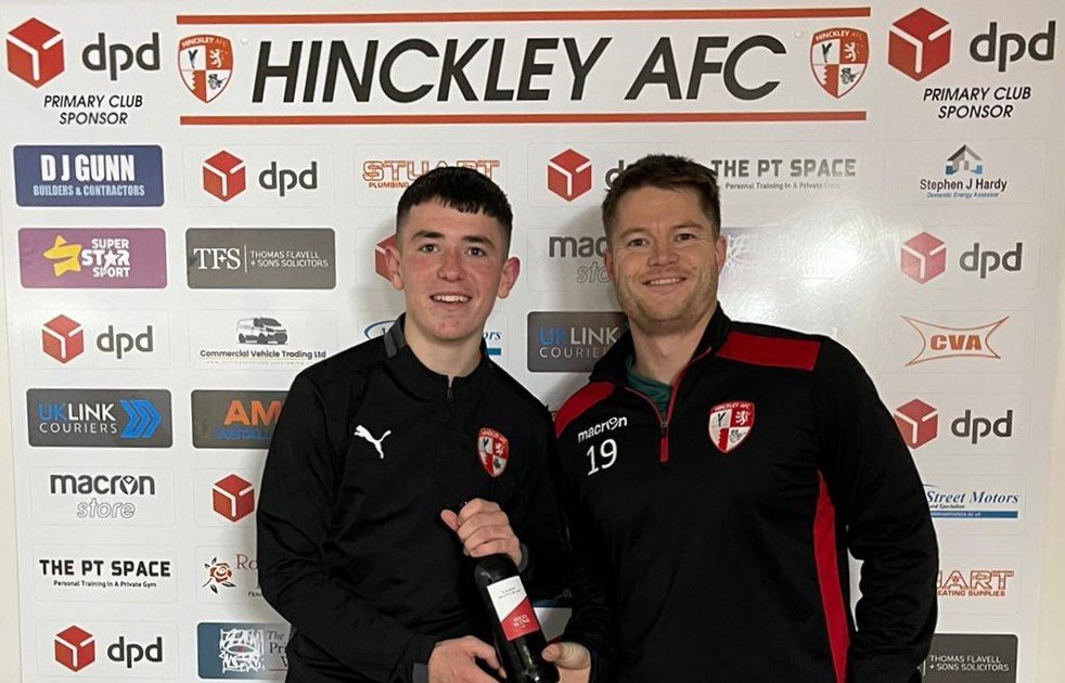Jack Edwards: Rosepetals Man of the Match - Hinckley AFC Official