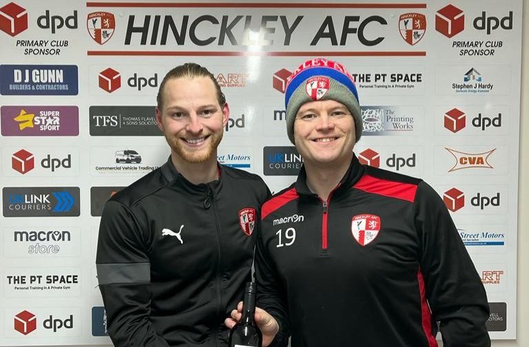 Tyson Knight: Man of the Match v Bourne - Hinckley AFC Official