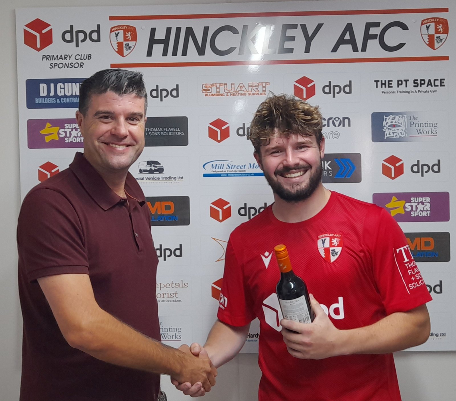 Harry Walker-Donovan: Man of the Match v Cradley - Hinckley AFC Official