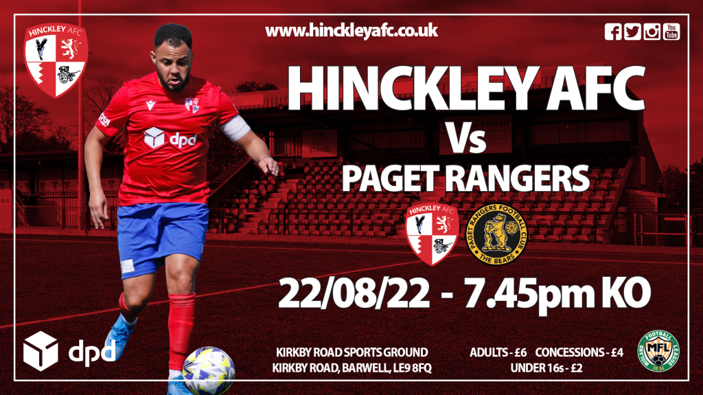 Match Preview: Paget Rangers (h) - Hinckley AFC Official