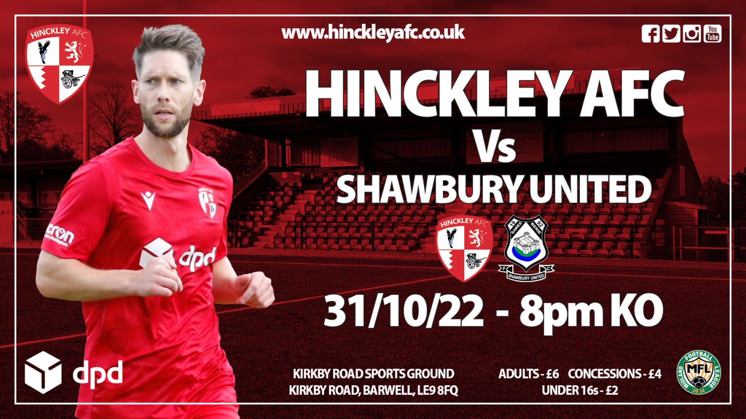 Match Preview: Shawbury United (h) - Hinckley AFC Official