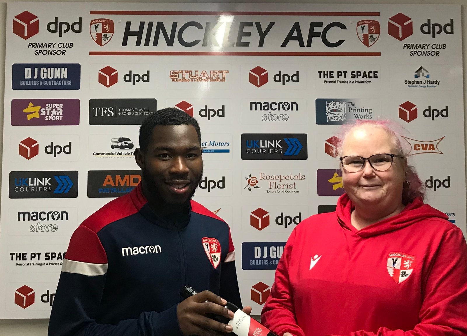 Isa Abraham: Man of the Match v Griff - Hinckley AFC Official