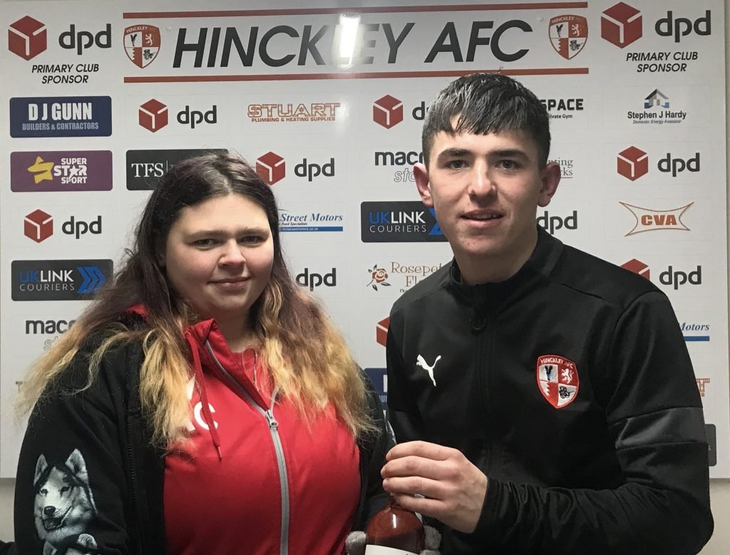 Jack Edwards: Man of the Match v Black Country - Hinckley AFC Official