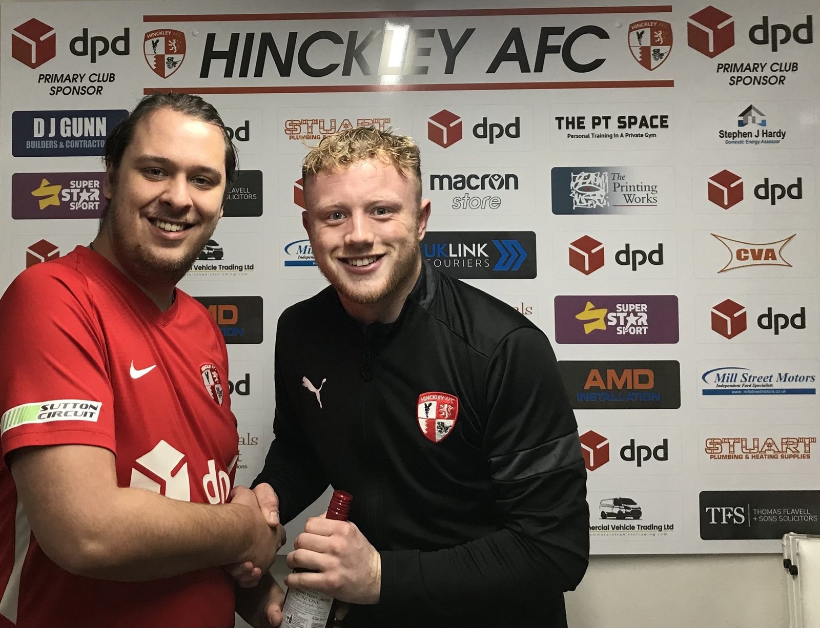 Lewis Collins: Man of the Match v Coton Green - Hinckley AFC Official