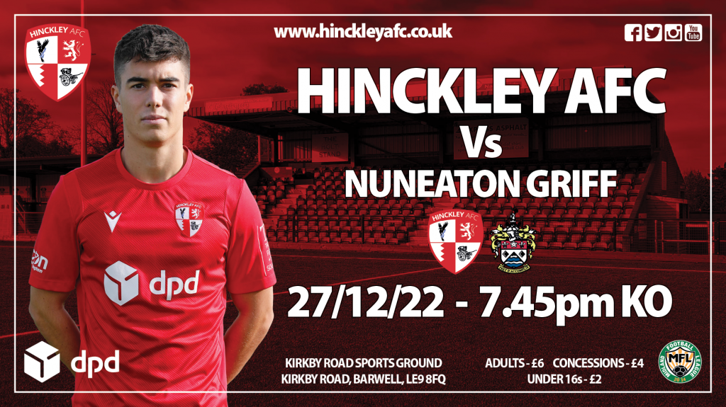 Match Preview: Nuneaton Griff (h) - Hinckley AFC Official