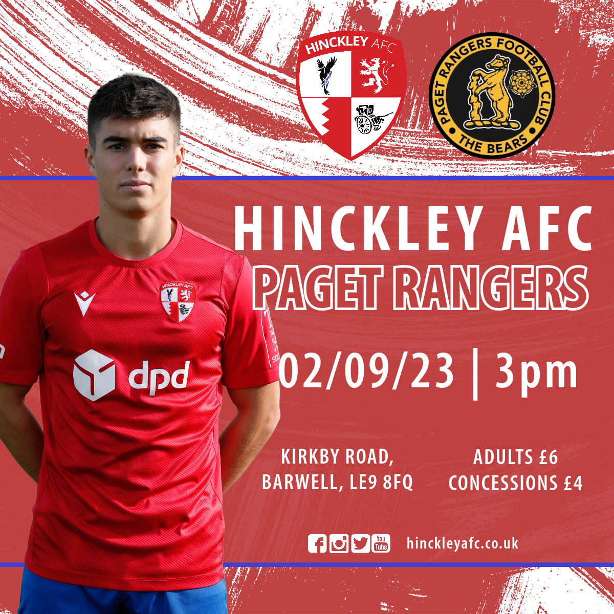 Match Preview: Paget Rangers (h) - Hinckley AFC Official