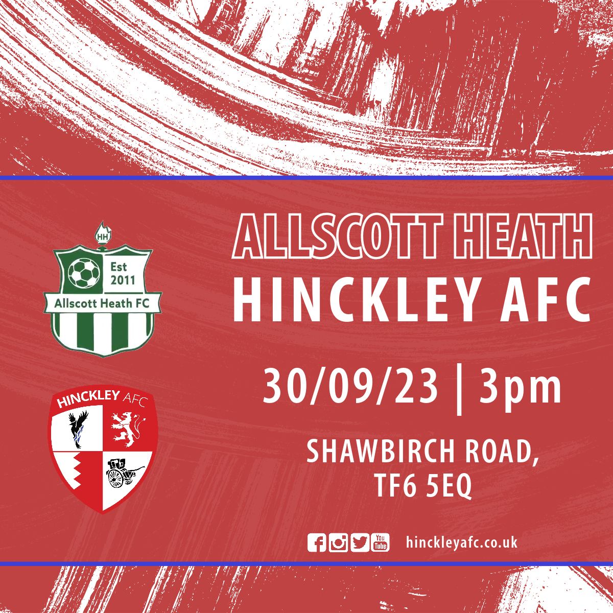 Match Preview: Allscott Heath (a) - Hinckley AFC Official